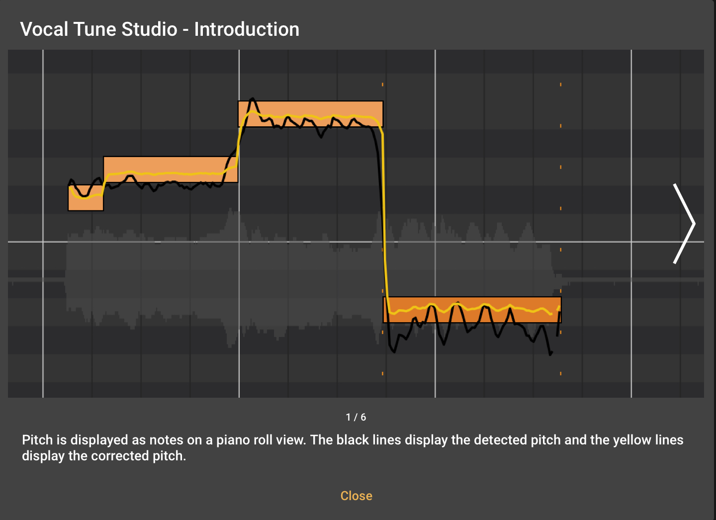 Vocal Tune Studio First Use Setup